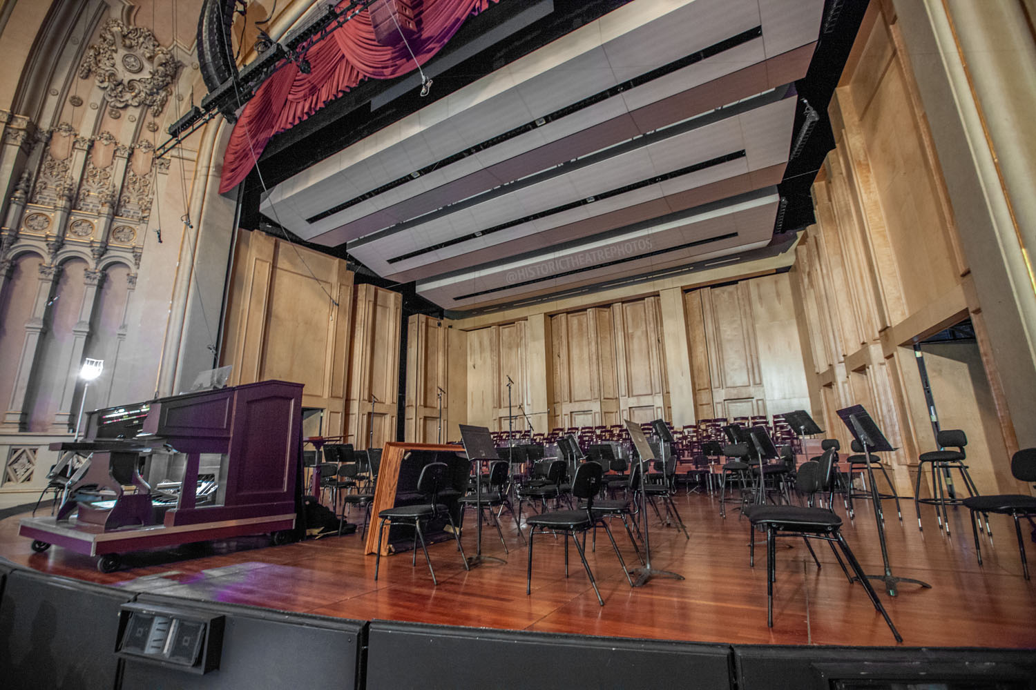 Copley Symphony Hall, San Diego - Historic Theatre Photography
