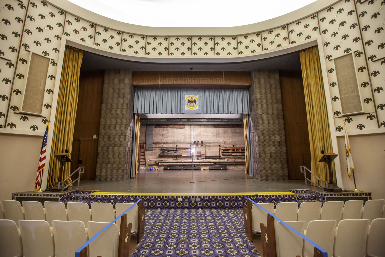 Pasadena Scottish Rite - Historic Theatre Photography