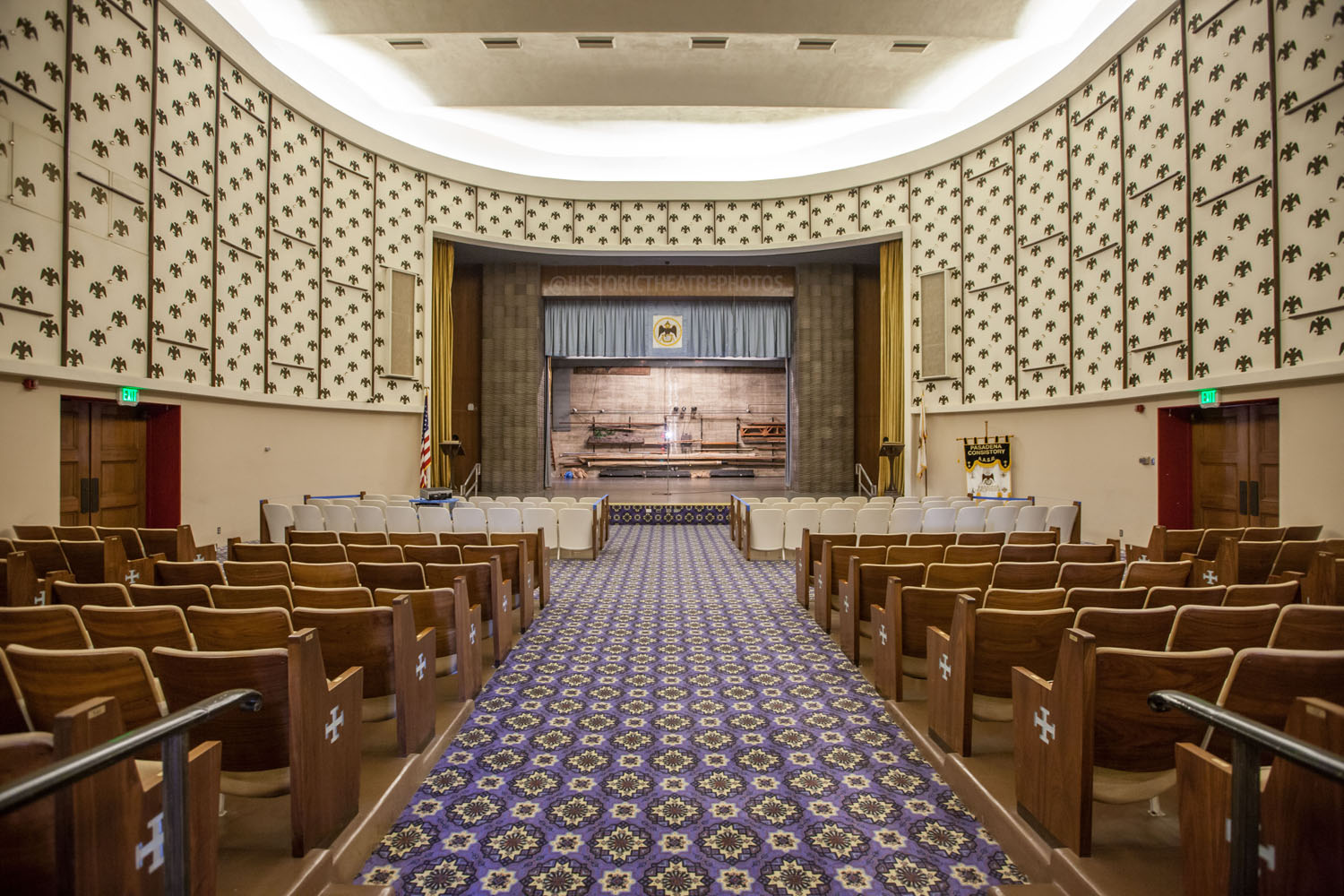 Pasadena Scottish Rite - Historic Theatre Photography