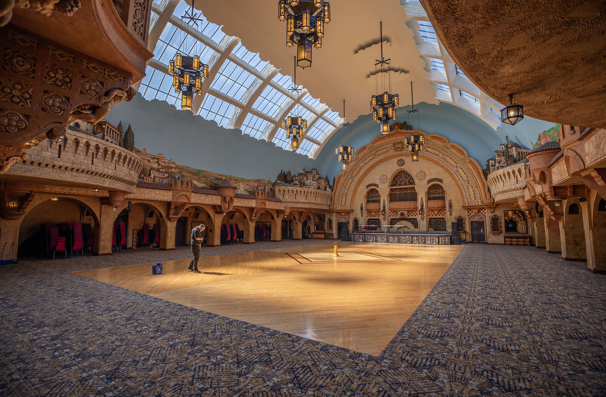 Spanish Hall, Blackpool Winter Gardens - Historic Theatre Photography